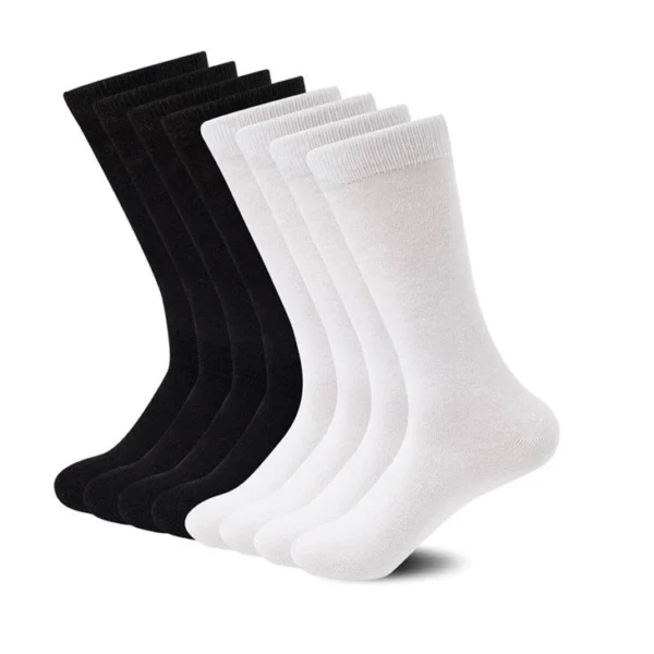Men's Cotton Black Business Socks - Funniest Socks